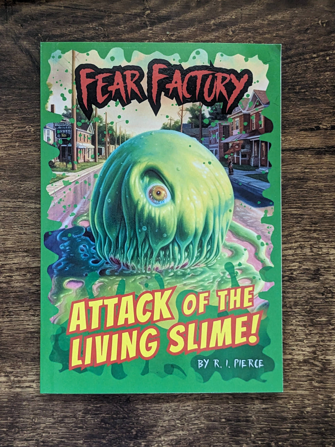 ATTACK of the LIVING SLIME! Young Adult Horror Similar to Goosebumps ...