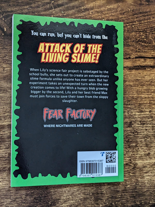 ATTACK of the LIVING SLIME! Young Adult Horror Similar to Goosebumps ...